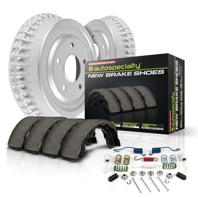 Power Stop Rear Stock Replacement Drum and Shoe Kit KOE15329DK ...
