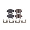 Power Stop Rear Z17 Evolution Ceramic Brake Pads with Hardware 17-1057A ...