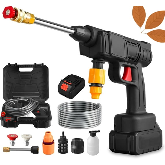 Power Stream Pressure Washer Cordless, Portable Cordless Handheld ...