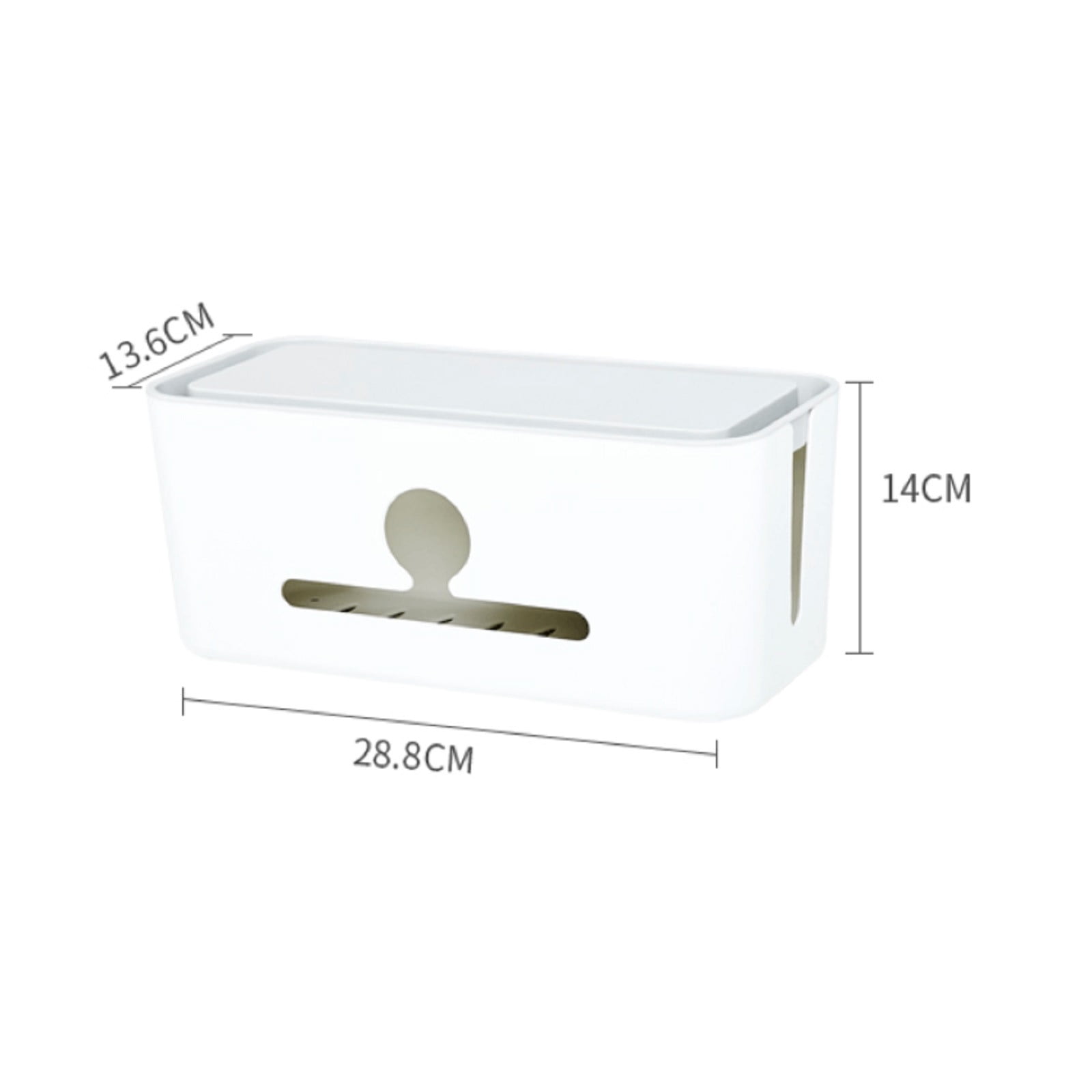 Power Strip Organizer Power Strip Organizer Box - Cord Hider Storage ...