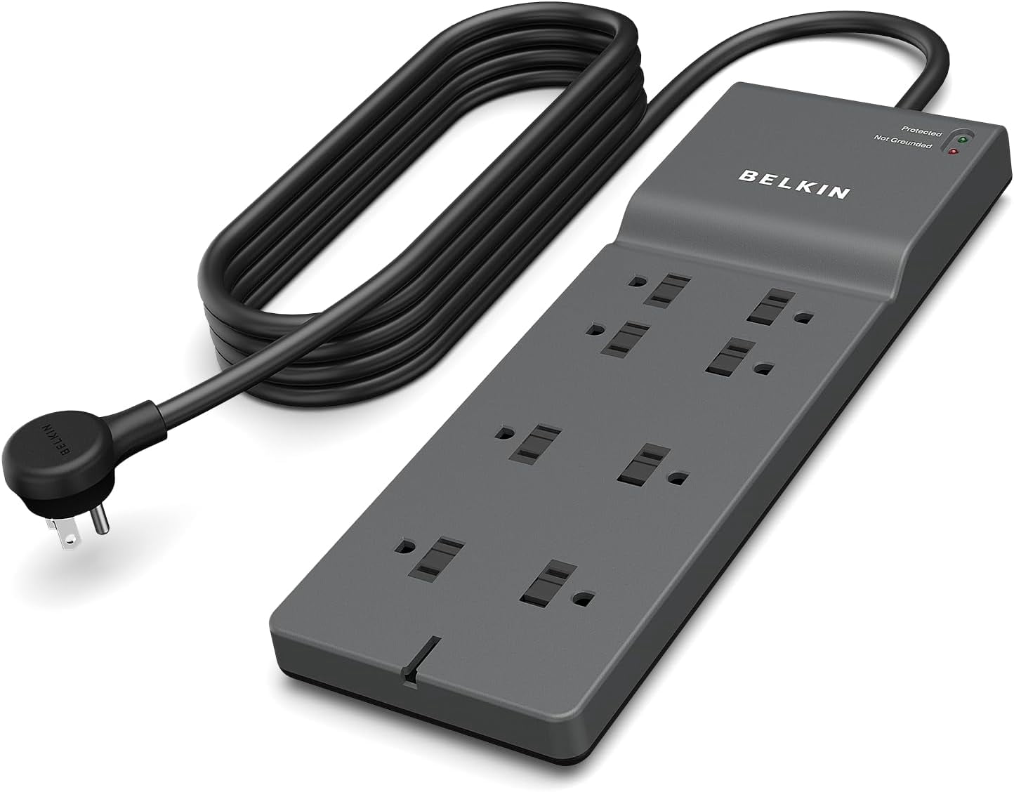 Power Strip, Surge Protector - 8 AC Multiple Outlets (3550 Joules) - 6 ...