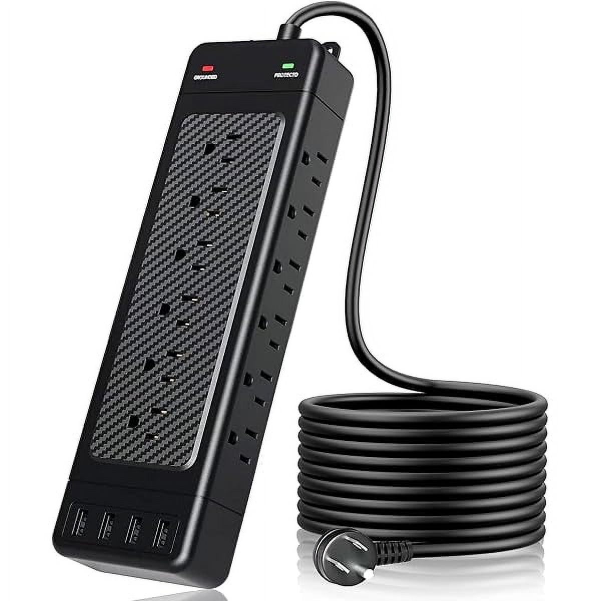 Power Strip Surge Protector, Yostyle Ultimate 18-Outlet with Smart USB ...