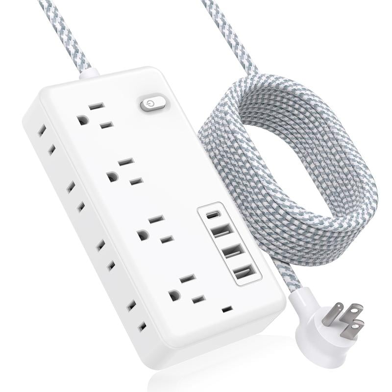 Power Strip with Switch Surge Protection, Multifunctional Power Strip ...