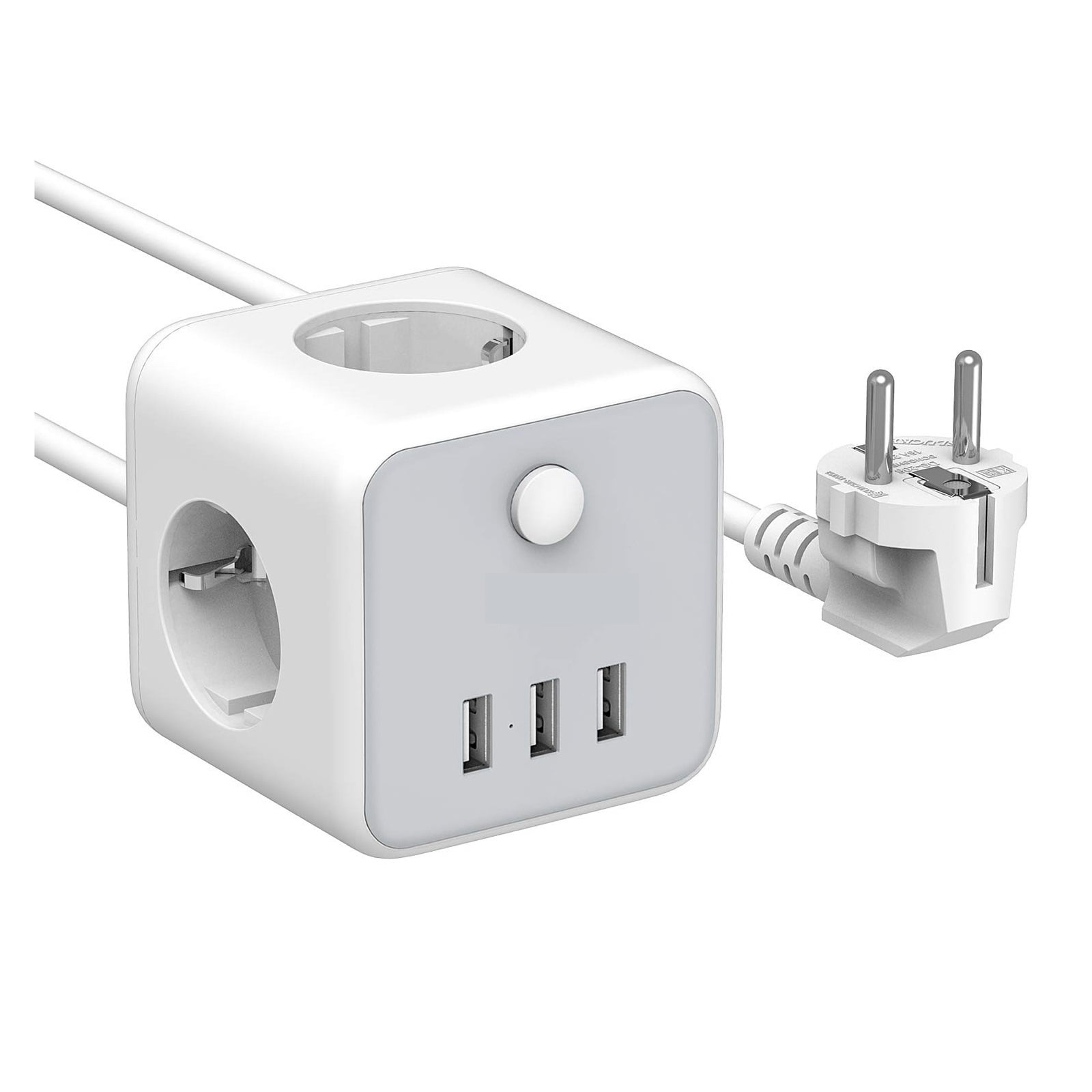 Power Strip Tower 2500W With 8/11 AC Outlets + 3 USB Ports + On/Off ...