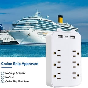 Wall Mount Power Outlet Strip