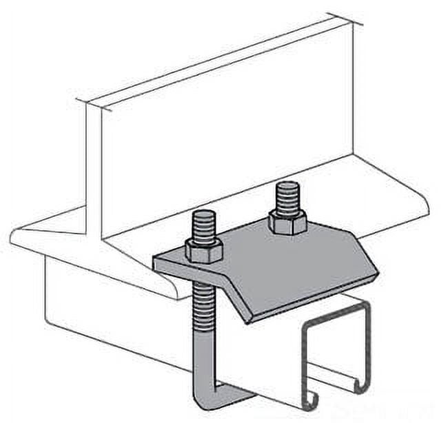 Power-Strut PS 2651 T1, Beam Clamp, Ps 2651 Beam Clamp T1, 1 PC ...
