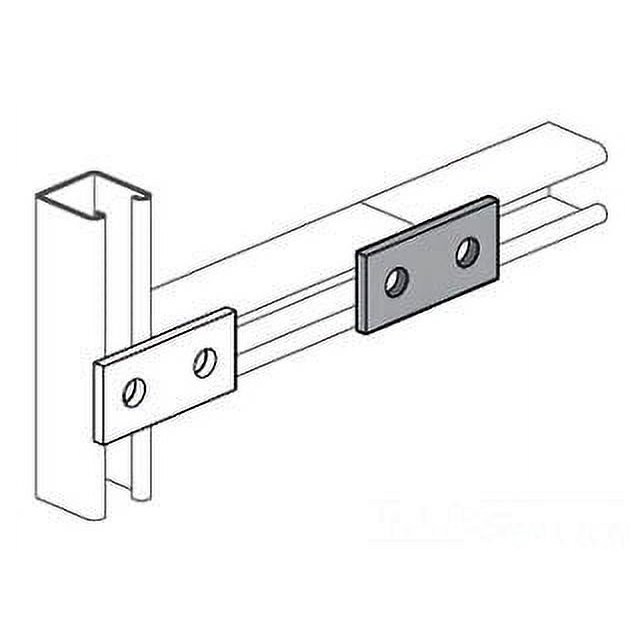 Power-Strut PS 601, Channel Plate Fitting, Ps 601 Two Hole Splice Plate ...