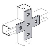 Power-Strut PS 712, Channel Plate Fitting, Ps 712 Cross Plate, 1 PC ...