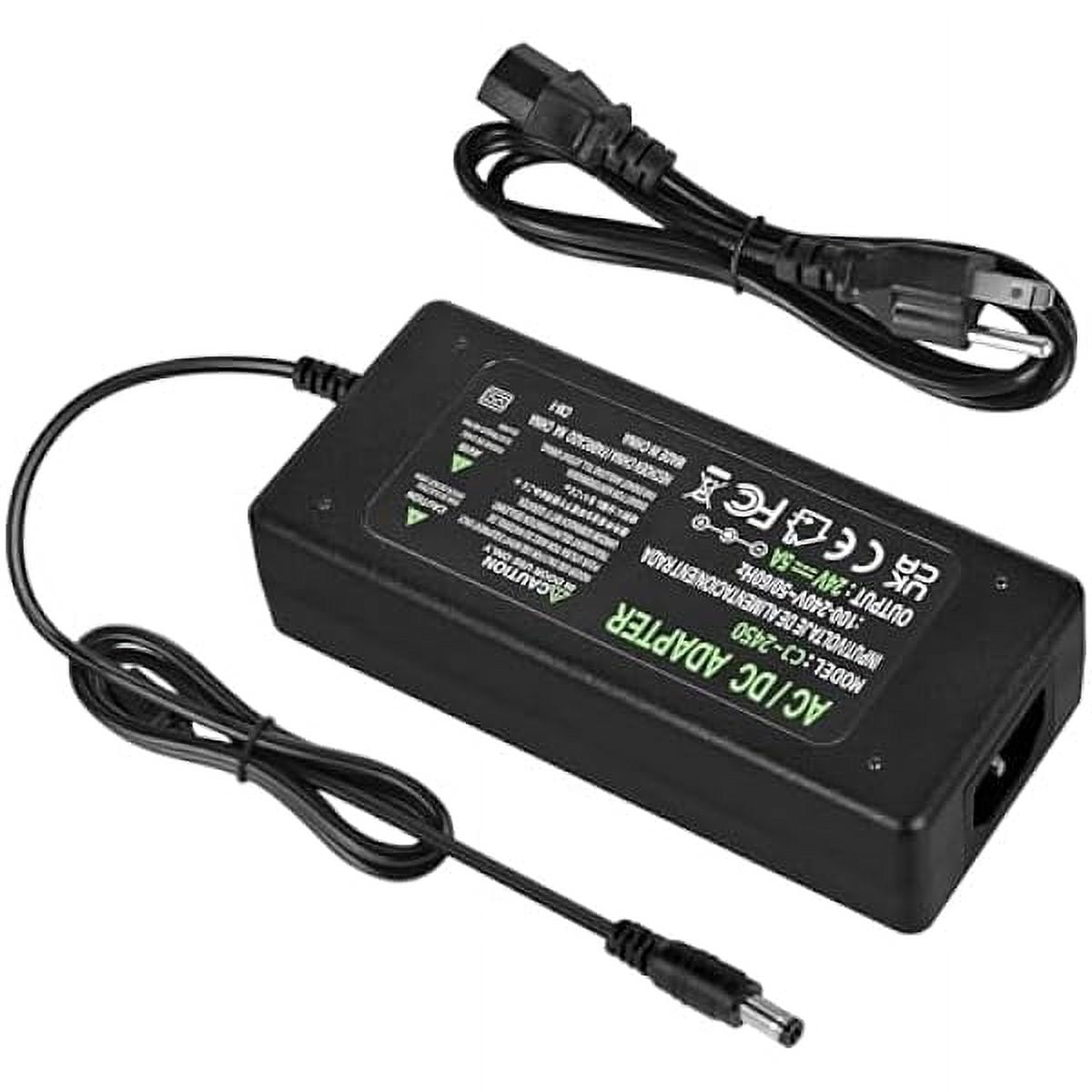 Power Supply 24V 5A,AC 100-240V to DC 24V 120W Converter Adapter Driver ...