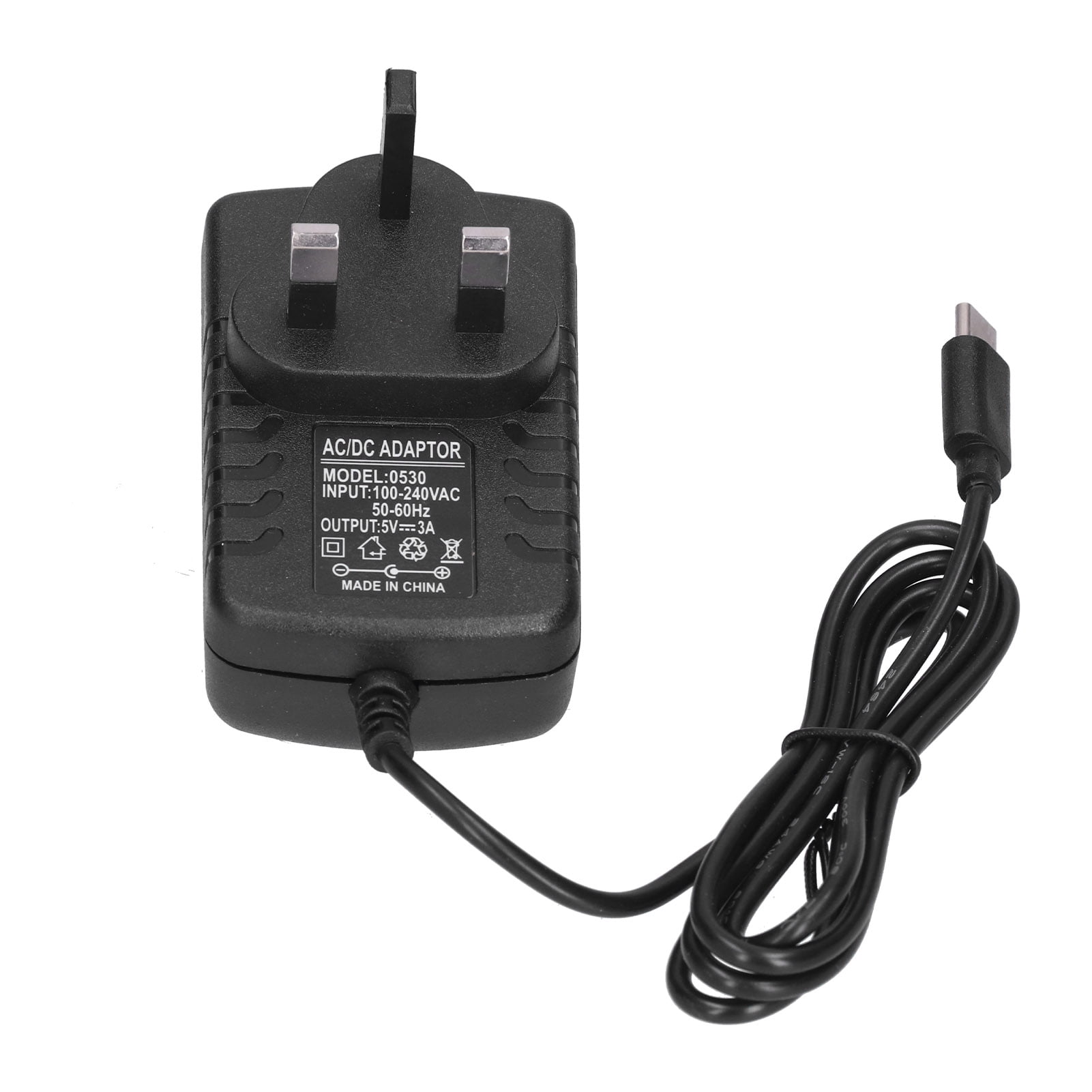 Power Supply ABS Charger Adapter Tablet Replacement for Raspberry Pi 4 ...