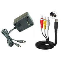 HQRP SNES Composite AV Cable Cord for Nintendo Super NES TV Video Game ...