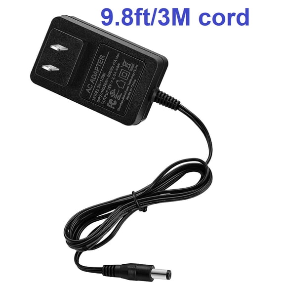 Power Supply Adapter AC/DC 12V 2A for Security Camera CCTV/DVR/NVR/FCC ...
