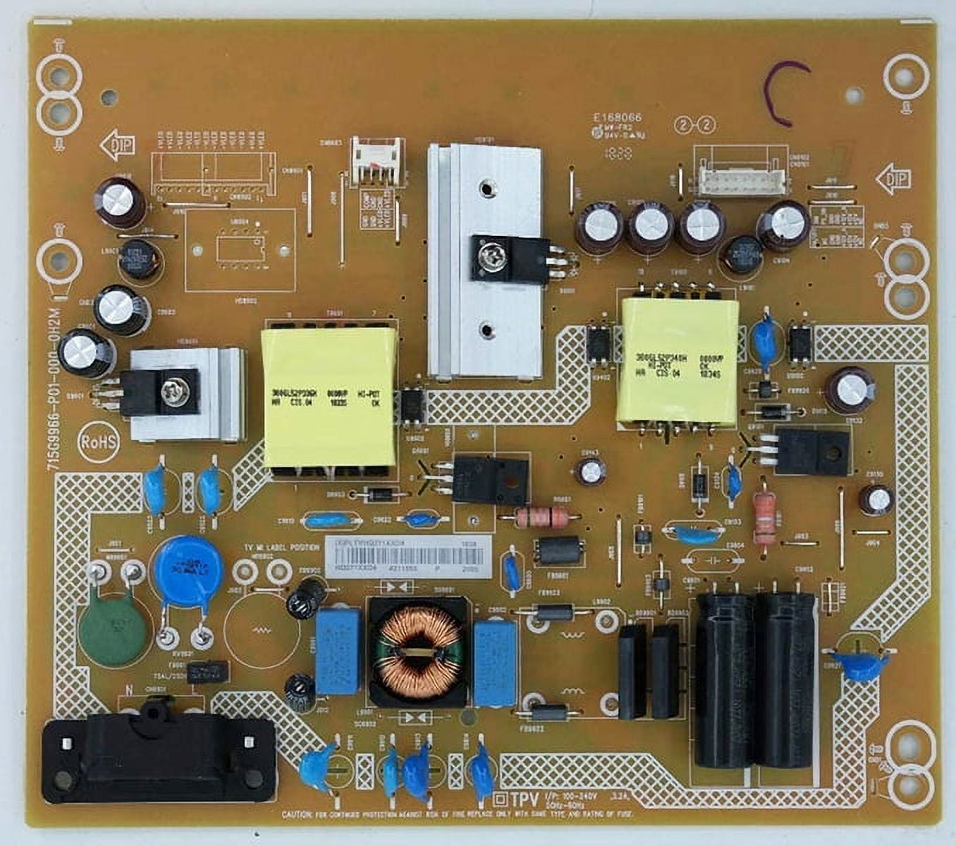Power Supply Board PLTVHQ271XXD4 715G9966-P01-000-0H2M for Vizio D43F ...
