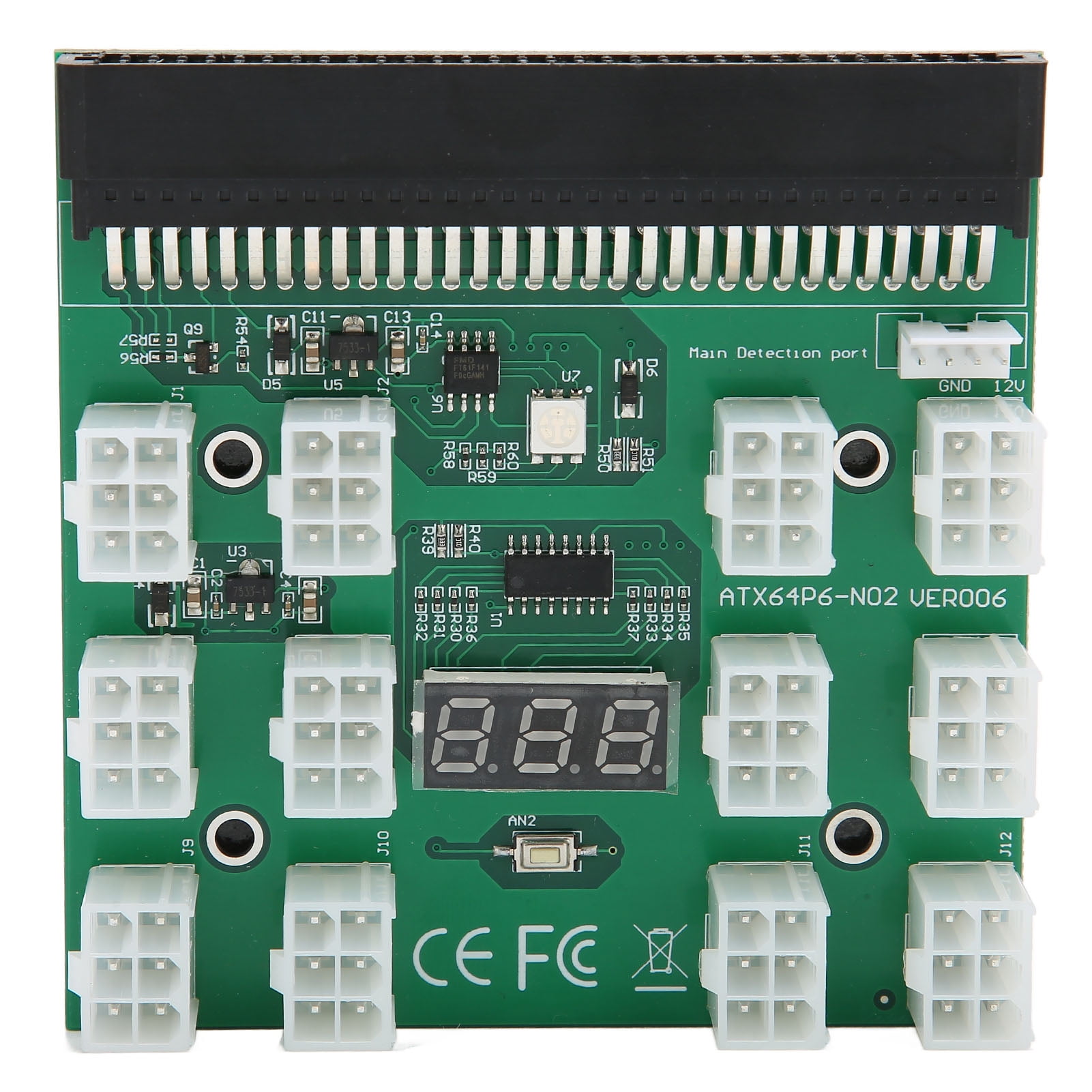 Power Supply Breakouts Board Adapter PCB Process Support 1600W 12V 6 ...