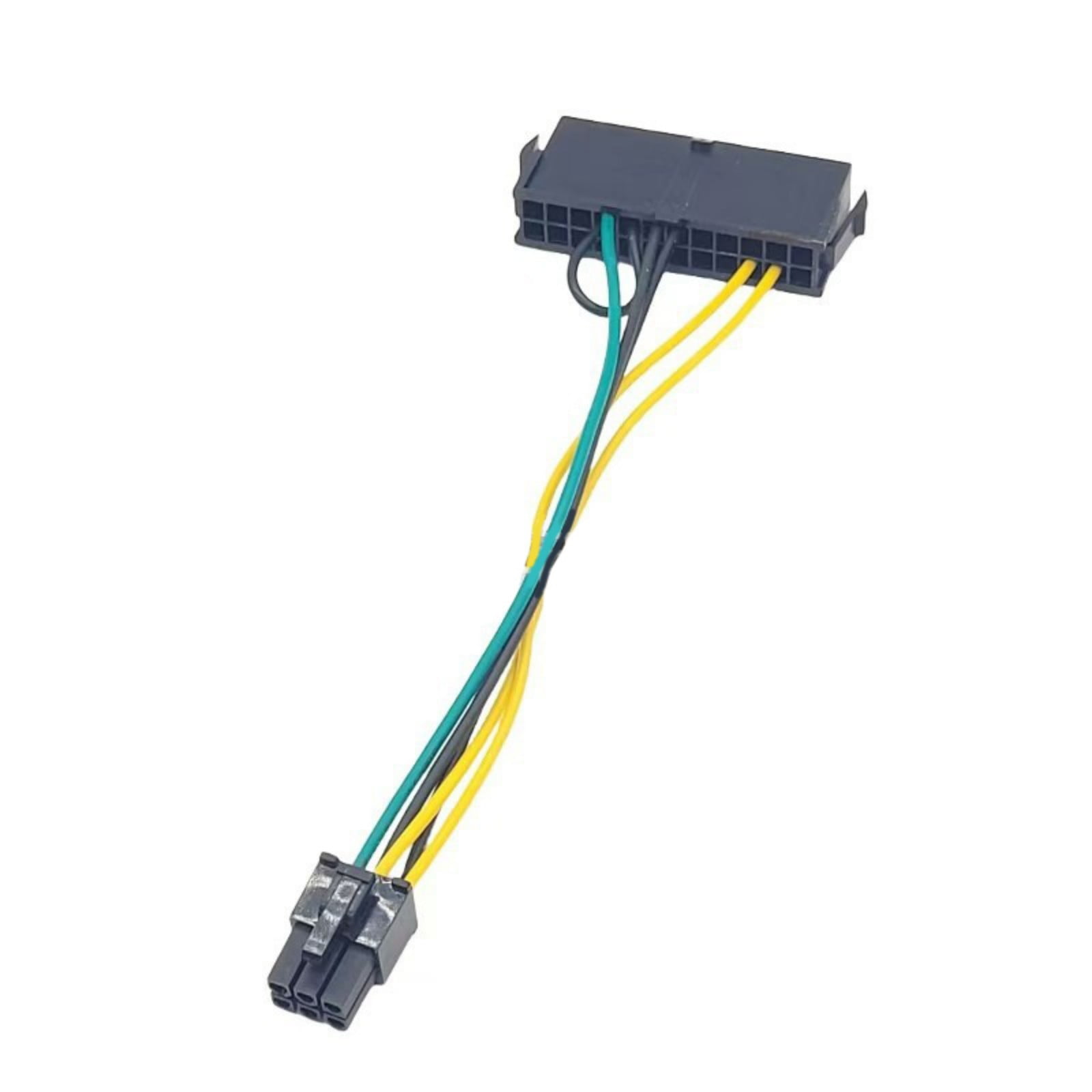 Power Supply Cable 24Pin to 6Pin Connector for 3669 3050 5050 3668 7050 ...