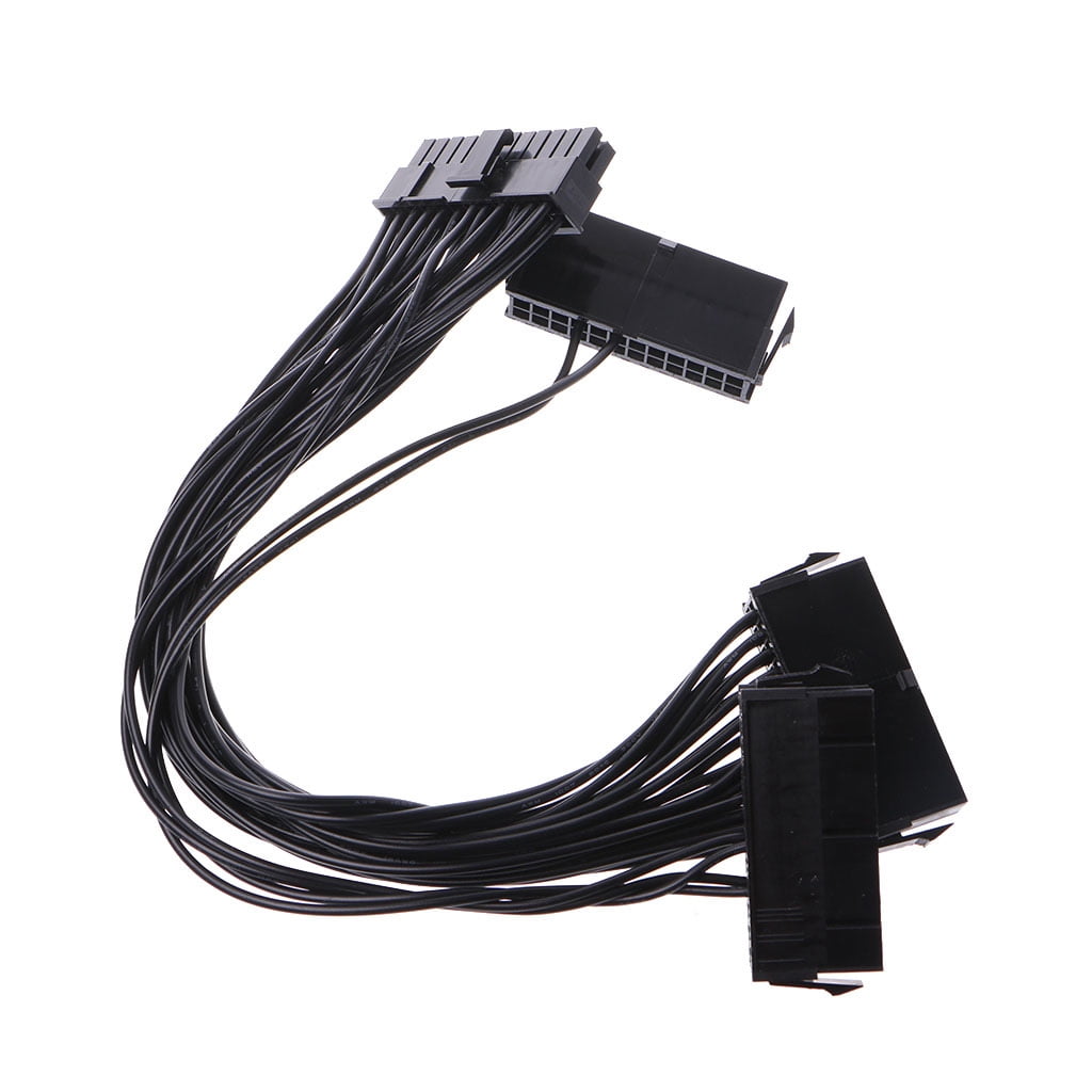 Power Supply Extension Cable for Motherboard Full Copper 24pin Chassis ...