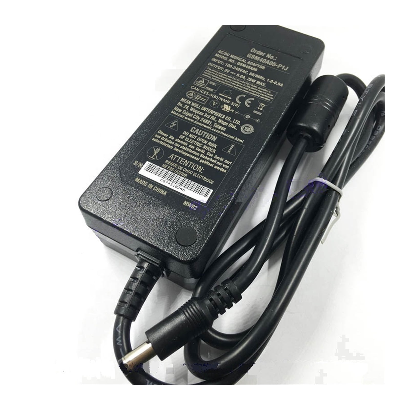 Power Supply GSM40A09-P1J 40W 4.45A 9V Adapter Level V 110V/220V AC to ...