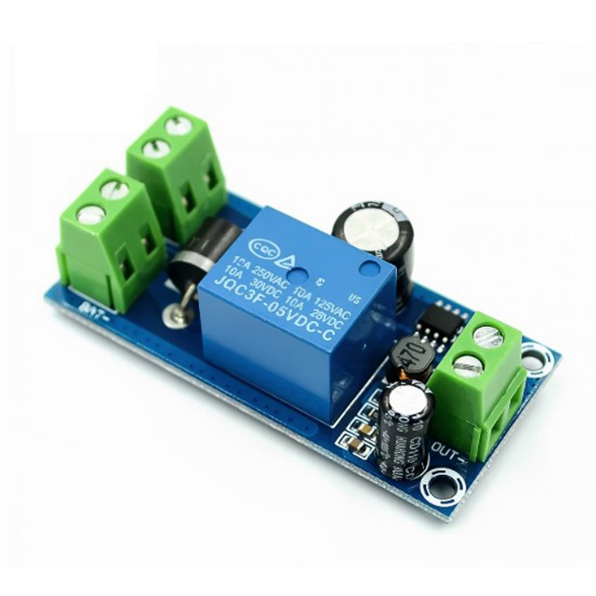 Power Supply Module 5-48V Relay Module Power-OFF Protection Module ...