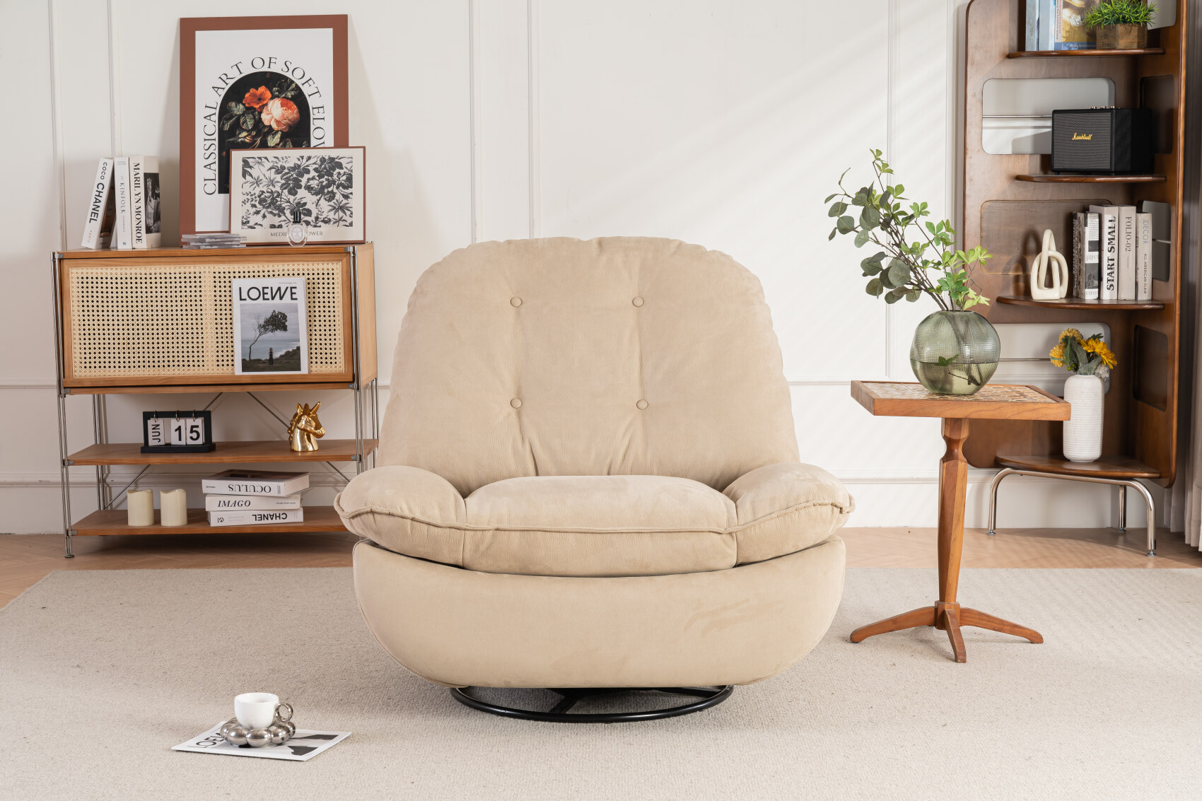 Power Swivel Glider Recliner Chair, Electric Lift Rocker Reclining ...