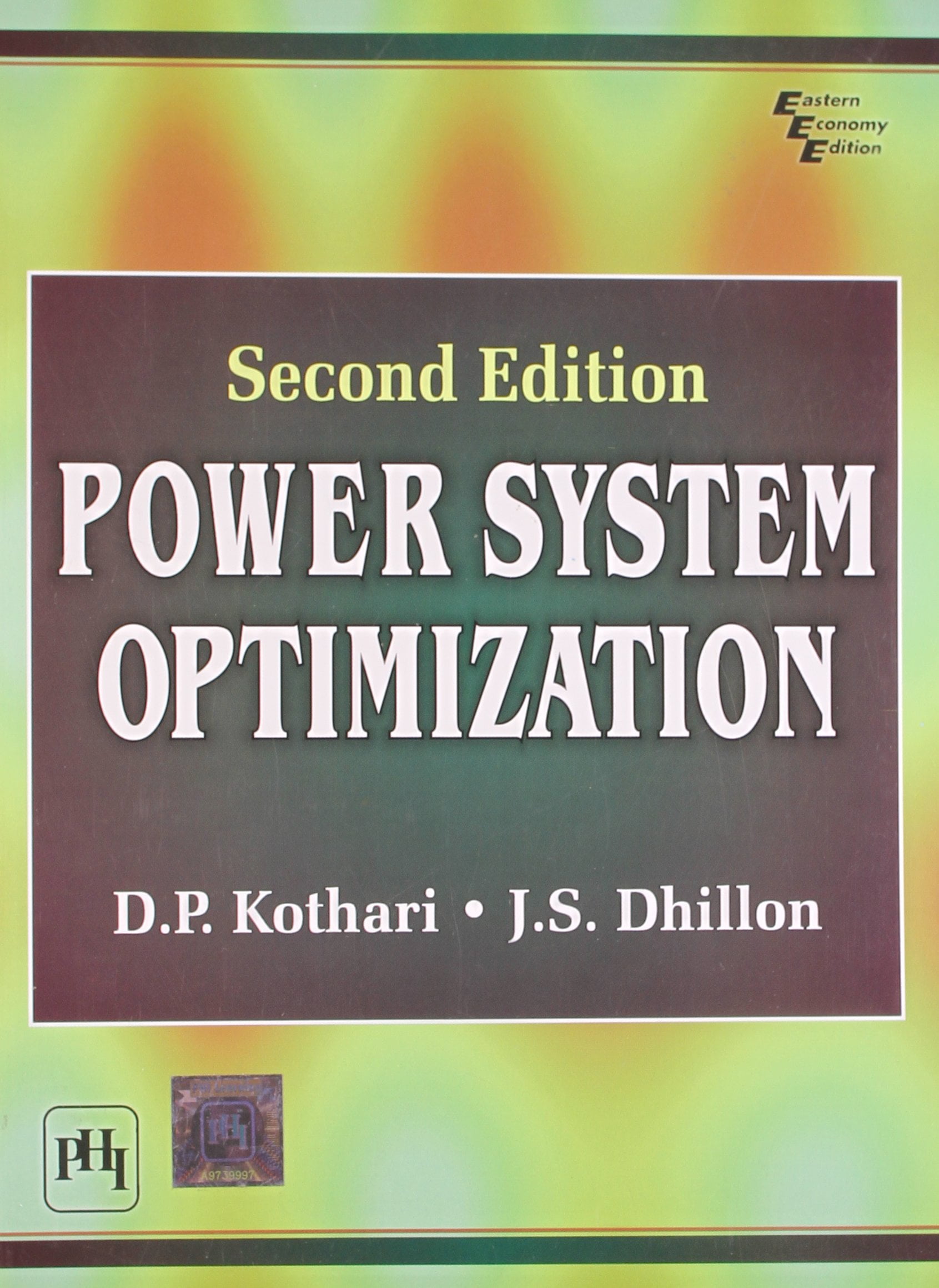 Power System Optimization - J. S. Dhillon - Walmart.com