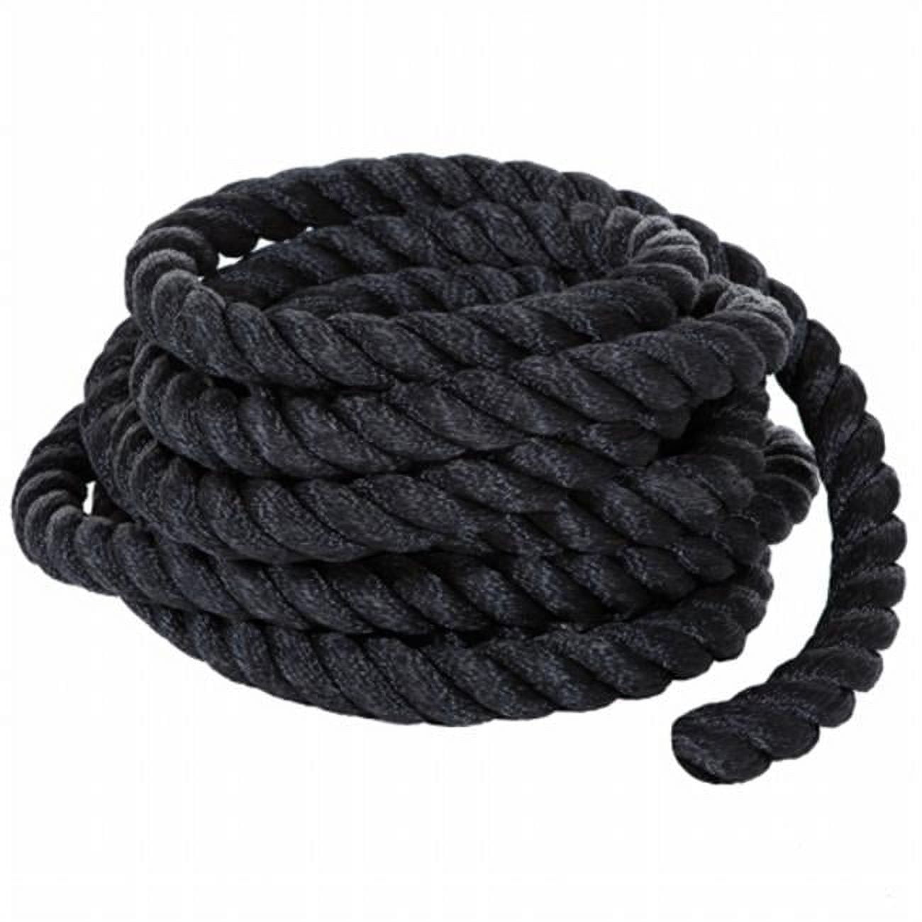 Power Systems 13654 40 ft. x 2 in. Power Training Rope - Black ...