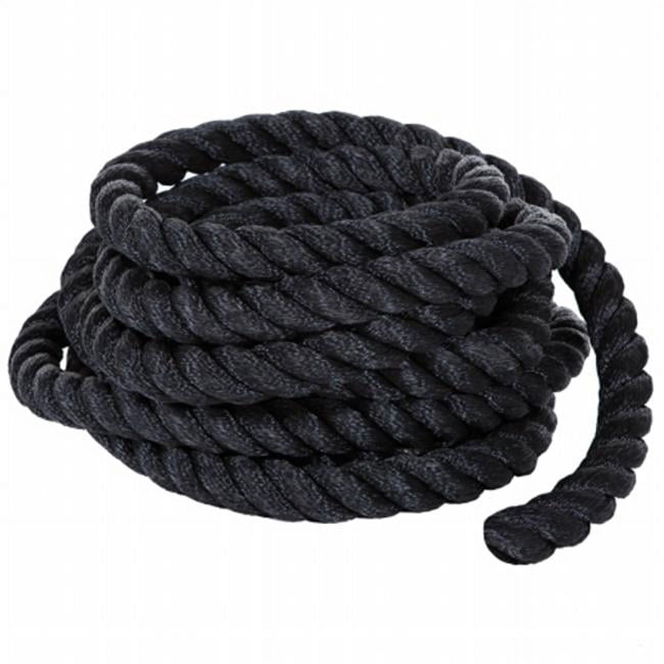 Power Systems 30 ft. x 2 in. Dia. Power Training Rope - Black - Walmart.com