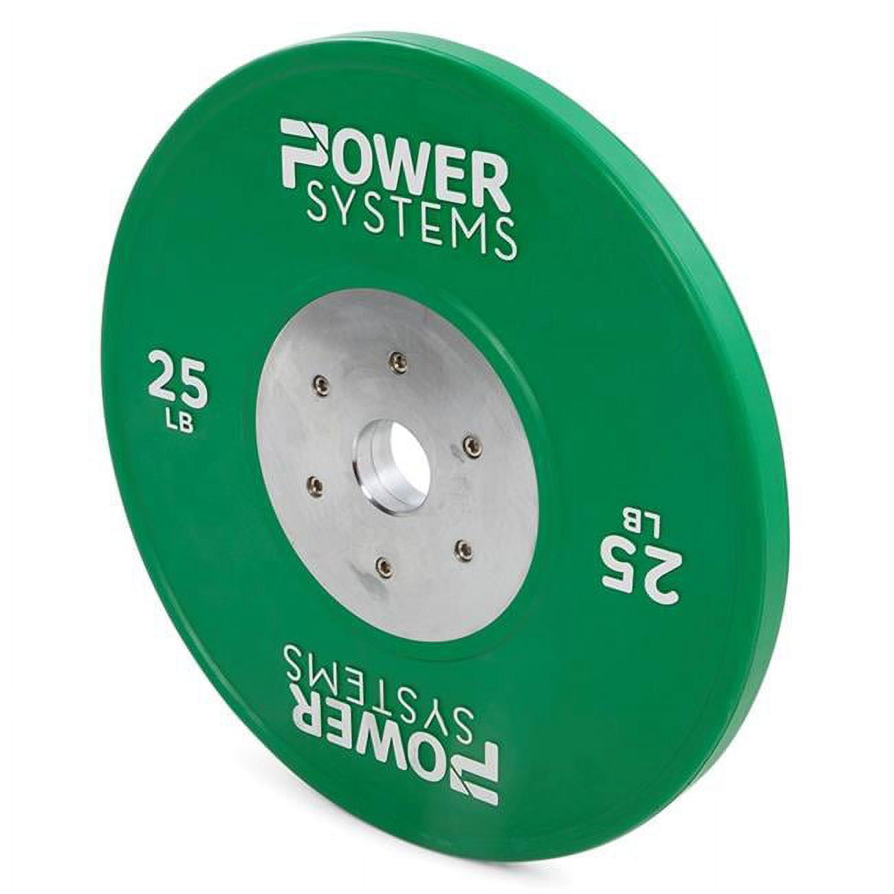Power Systems 58806 25 lbs Olympic Weight Training Plate, Green ...