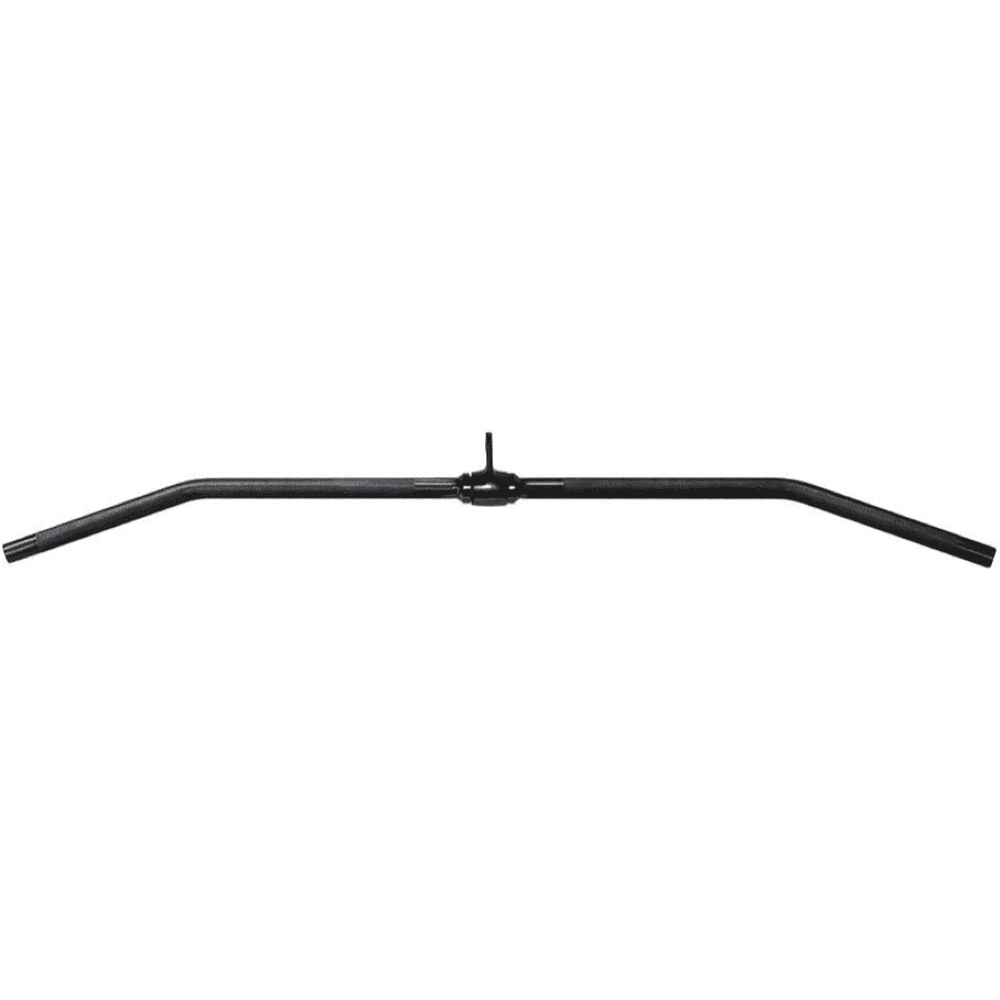 Power Systems Black Chrome Lat Bar 48” Cable Machine Attachment with ...