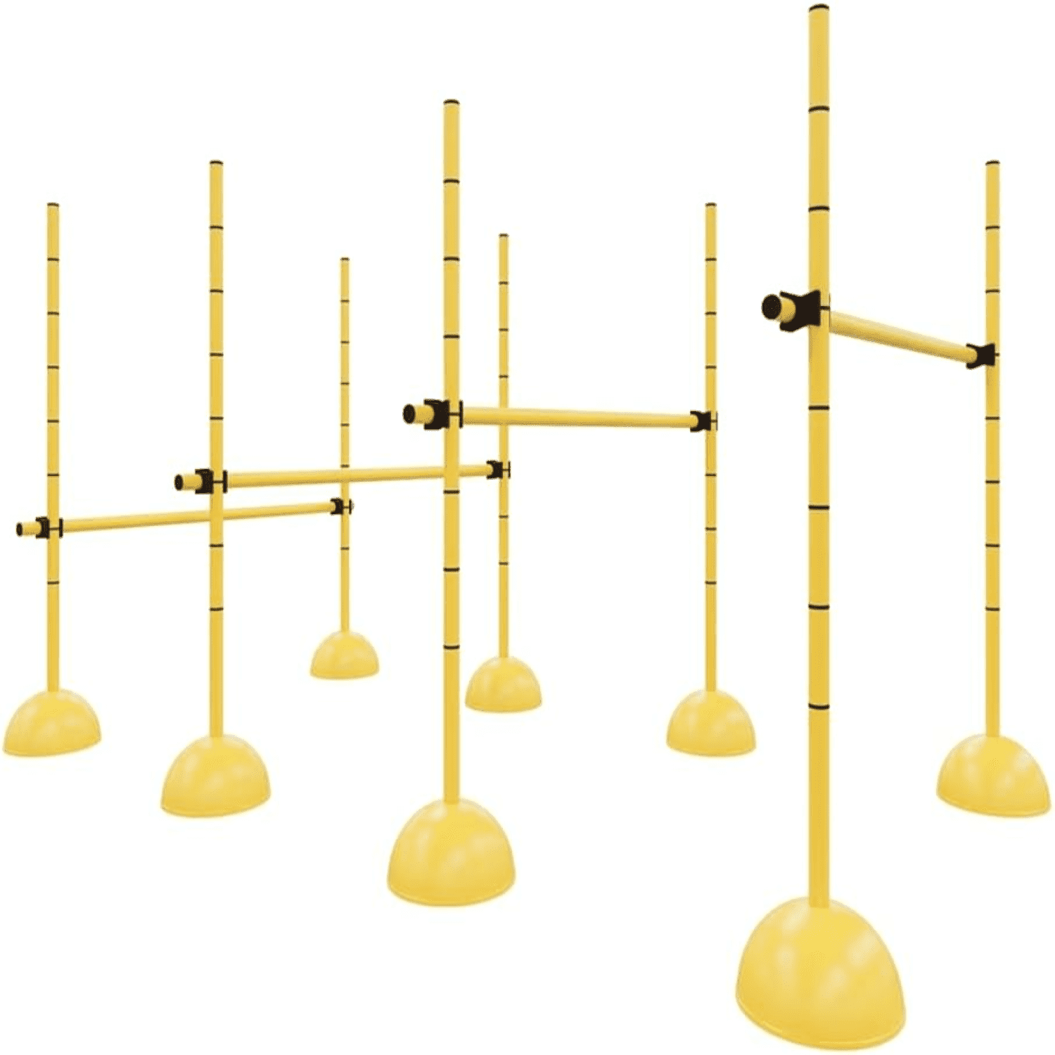 Power Systems Plyo Hurdles – Adjustable Speed & Agility Training Set ...