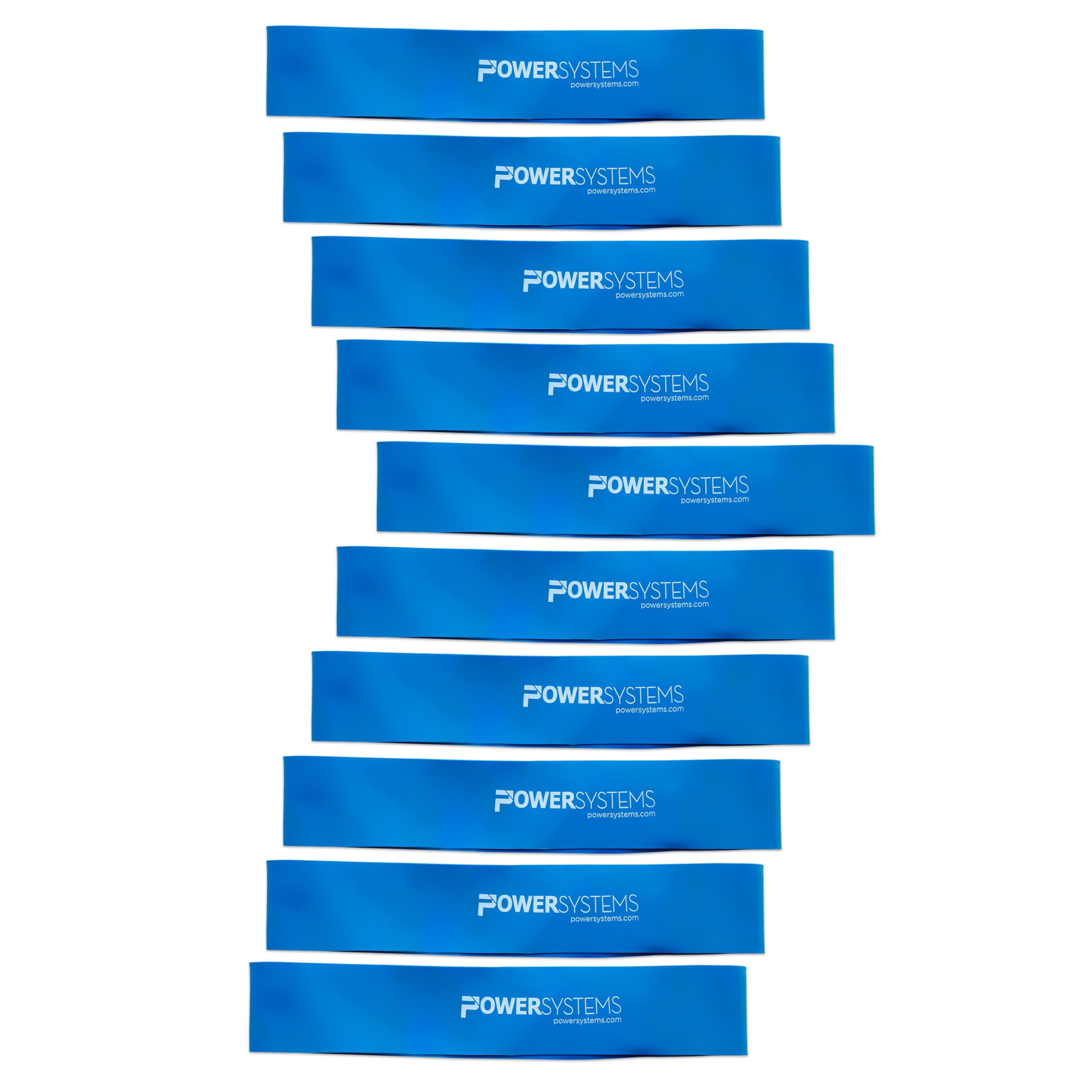 Power Systems Versa Loop Resistance Bands, 10-Pack – Color-Coded ...