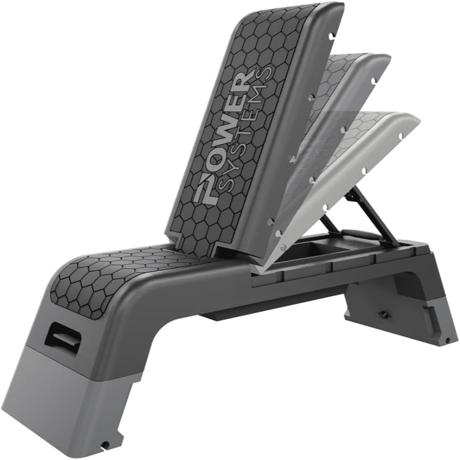 Power Systems Workout Deck – Adjustable Aerobic Step & Weight Bench for ...