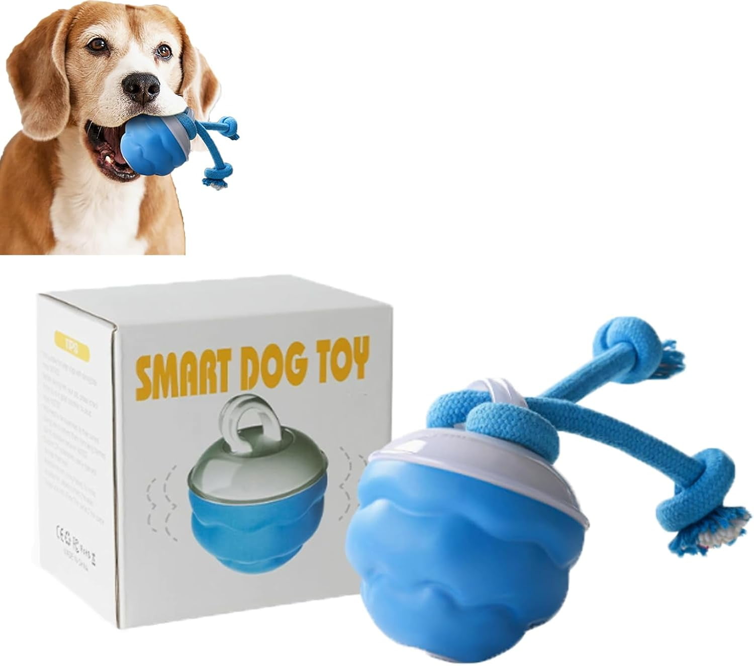 Power Tail 2.0 Dog Toy, Powertail 2.0 Moving Dog Ball with Touch Motion ...