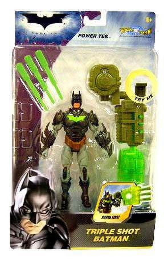 Power Tek Batman Action Figure (Triple Shot) - Walmart.com