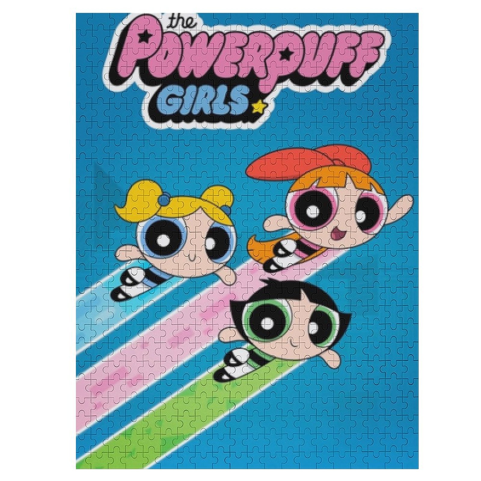 Power The Powerpuff Girls Wooden Puzzle Home Decoration Interlocking ...
