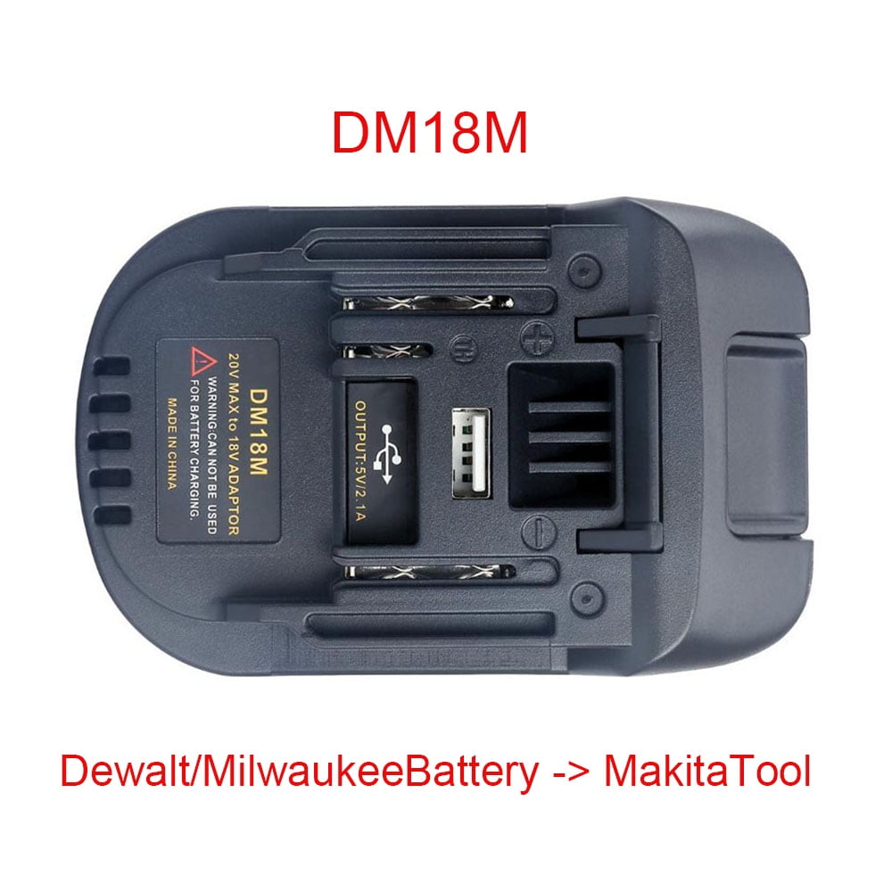 Power Tool Adapter DM18M Converter For Dewalt 18V Li-ion Battery for ...