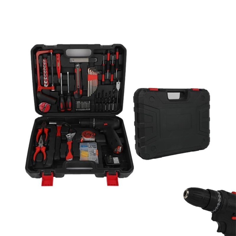 Power Tool Combo Kit Drill, Impact Wrench & Precision Screwdrivers ...