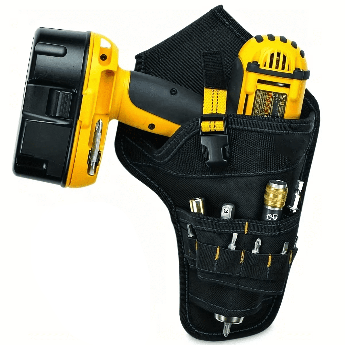 Power Tool Holster Drill Holster Cordless/Single Hook with Metal Clip ...
