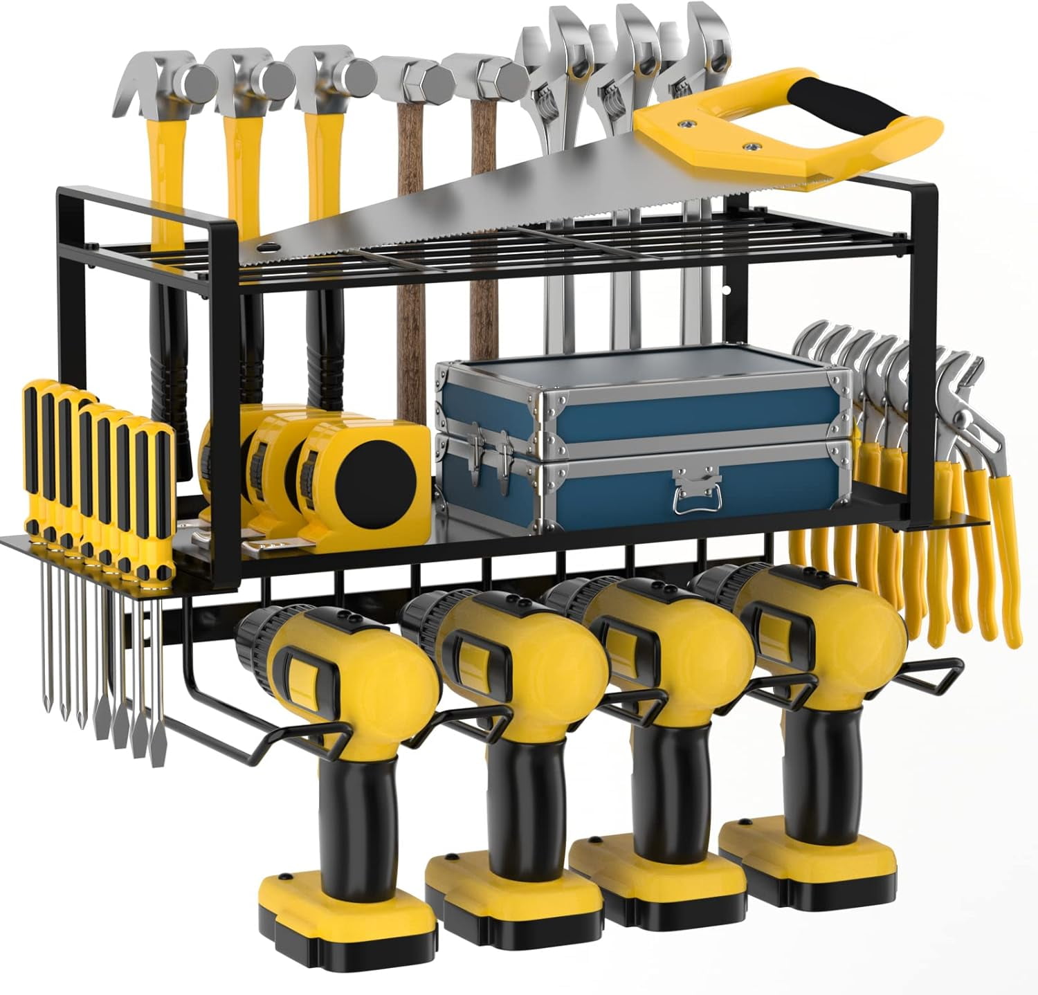 Power Tool Organizer, 3 Layers Power Tool Organizers and Storage, Heavy ...