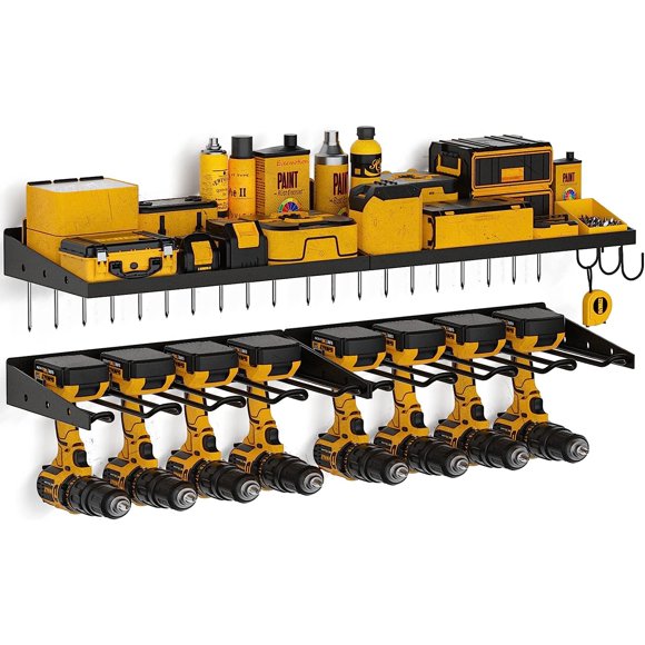 Cordless Drill Storage Rack