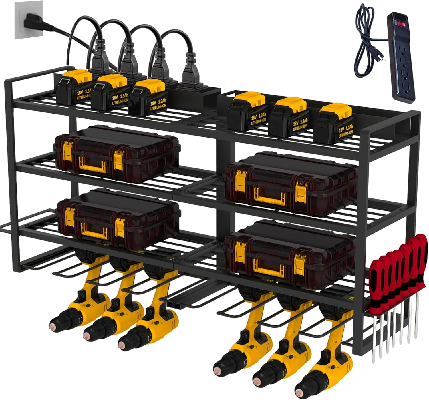 Power Tool Organizer-Power Tool Organizer Wall Mount Drill Holder Wall ...