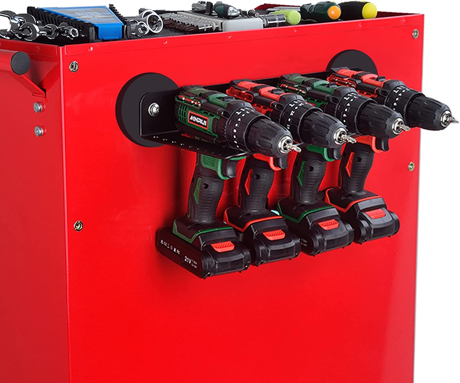 Power Tool Organizer, Utility Storage Rack Shelf with Screwdriver ...