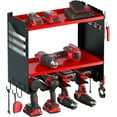 Power Tool Organizer Wall Mount, 15 Min Fast Assembly & Maximum 100lb ...