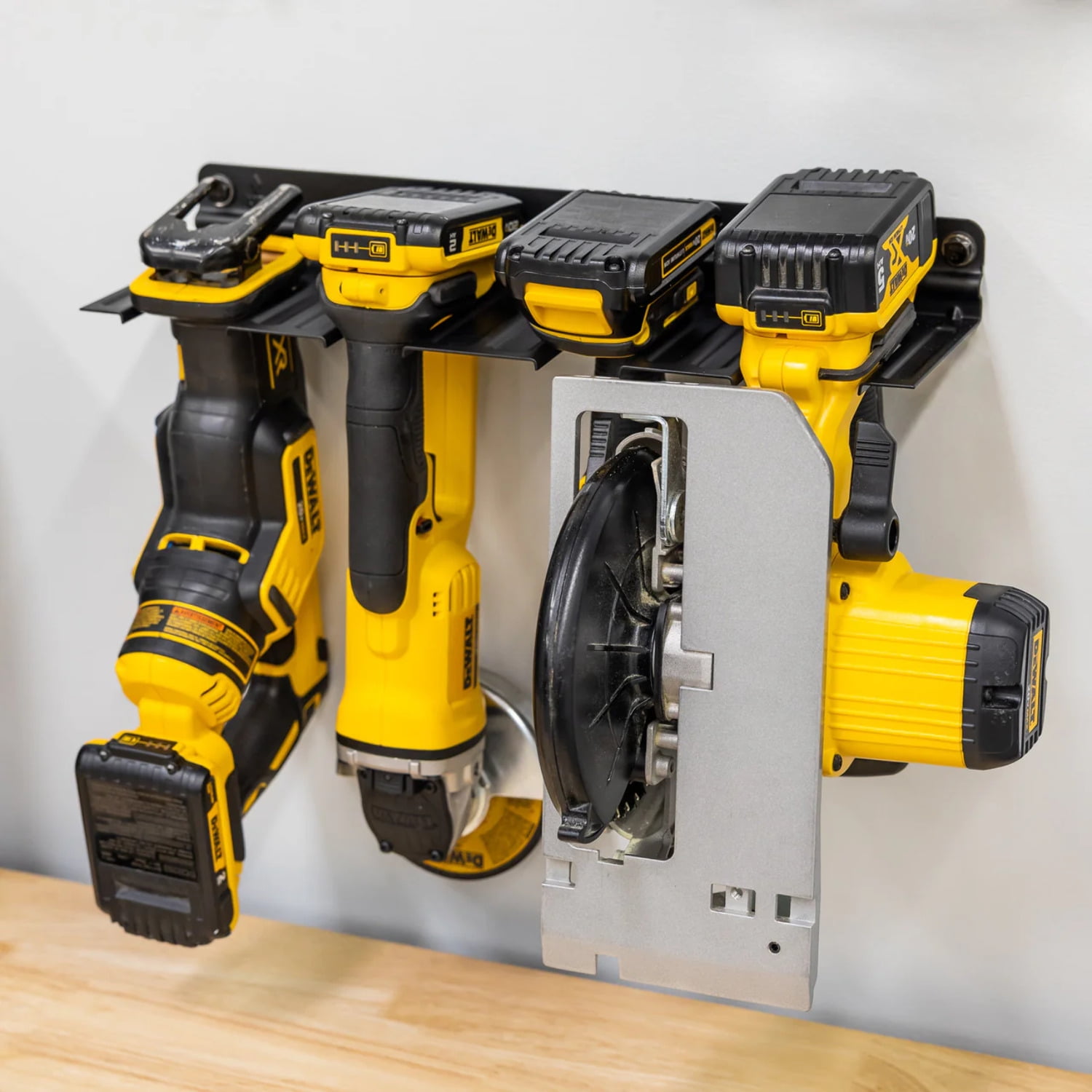 Power Tool Organizer | Wall Mount Garage Storage Rack - Walmart.com