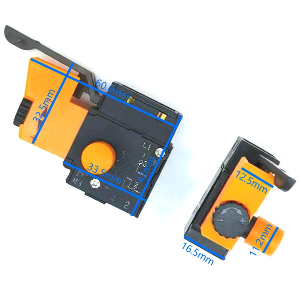 Power Tools Switches Trigger Switches 220V 6A Accessories Adjustable ...