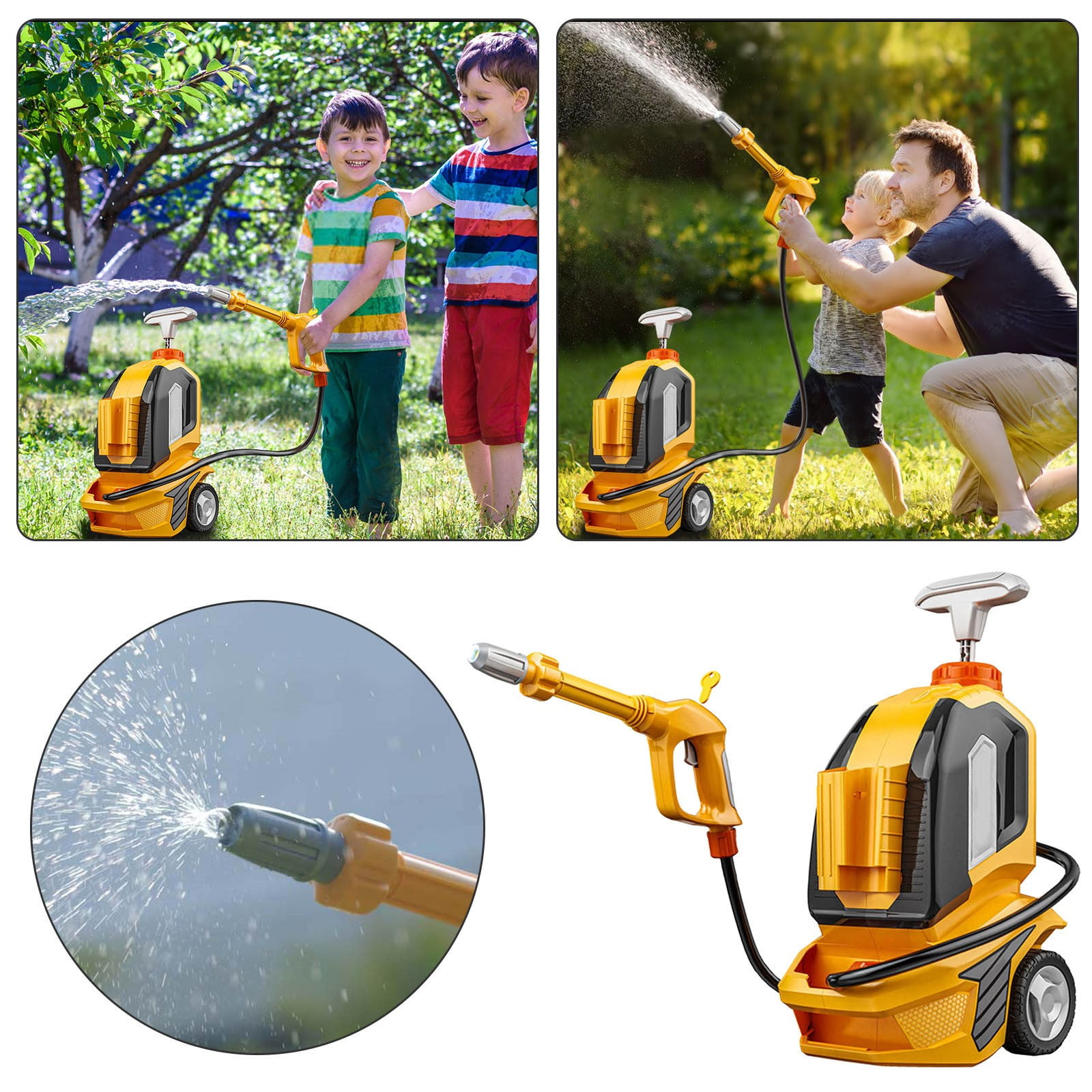 Power Tools Washer Kids Toy Kid Cleaning Toy Set Car Washer with ...