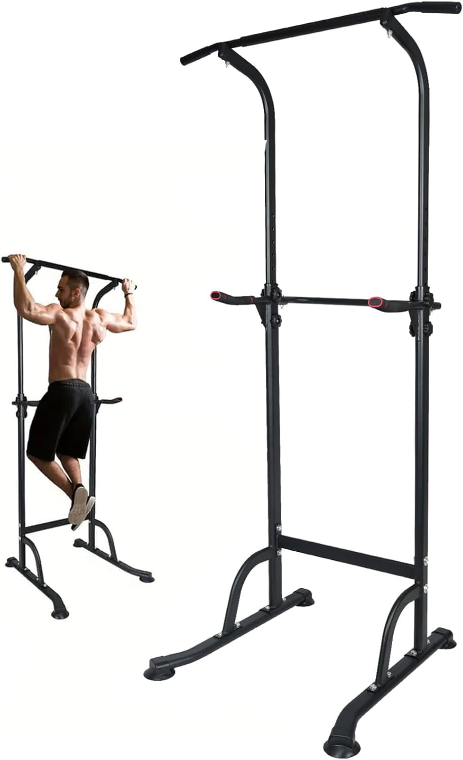 Power Tower, Athfiner Pull Up Bar Station,Height Adjustable Multi ...