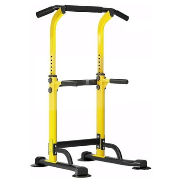 Power Tower Dip Station Pull Up Bar for Home Gym Adjustable Height ...