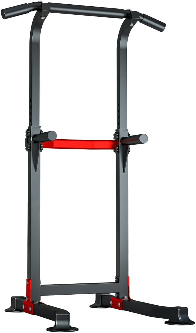 Power Tower Dip Station Pull Up Bar - lti-Purpose Home Gym Equipment ...