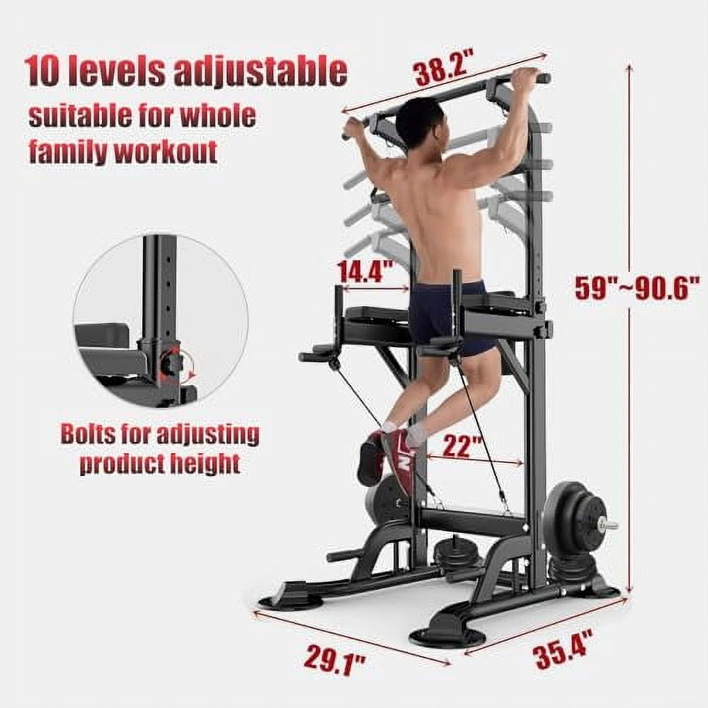 Power Tower Pull Up Bar for Home Gym, Multi Functional Pull Up Stand ...
