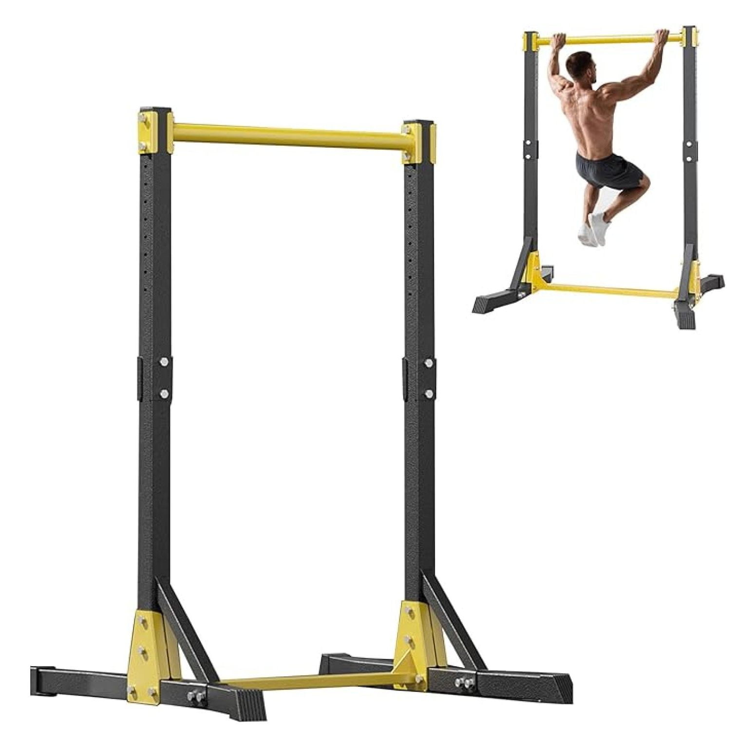 Power Tower Pull Up Bar Station, Height Adjustable Portable Pull Up Station, Free Standing Pull ...
